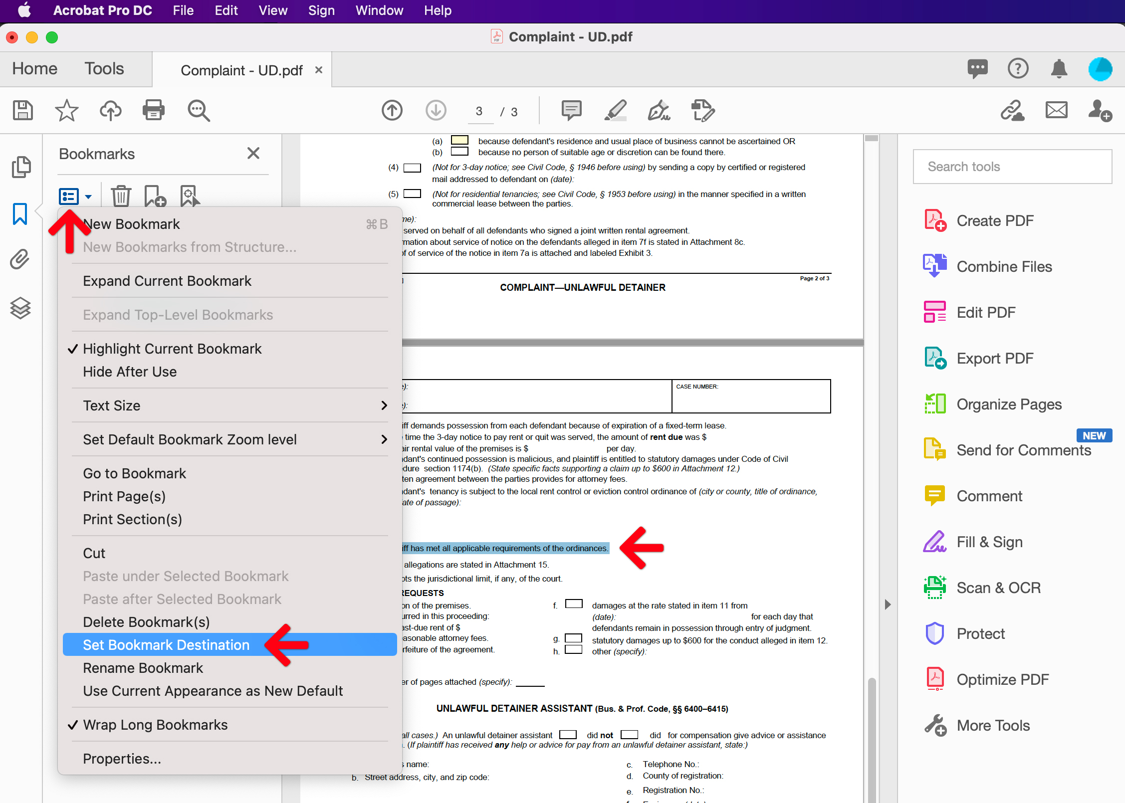 Bookmark PDF Documents with Adobe Acrobat before E-Filing Them - E-Filing Help